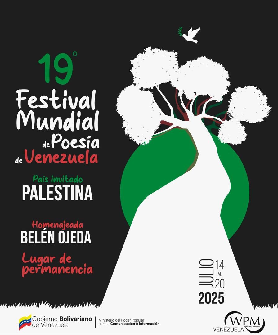 Venezuela Launches the 19th World Poetry Festival Honoring Belen Ojeda ...
